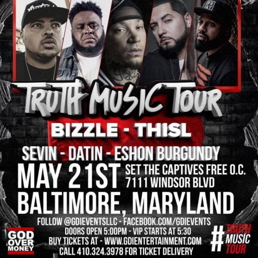 truth music tour 2017 baltimore, maryland may 21, 2017 - christian ...